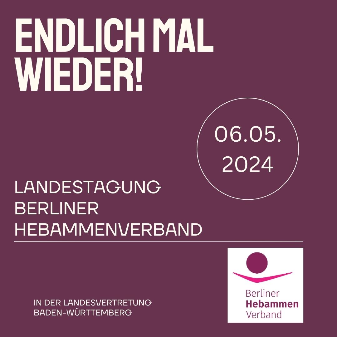 Hebammenverband - Berliner Hebammenverband e.V. - Berliner ...